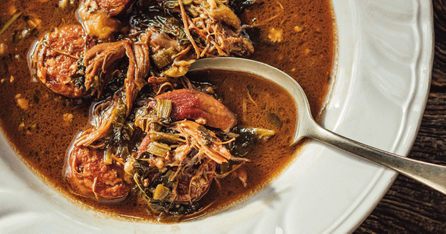 CAJUN DUCK AND SAUSAGE GUMBO – Hackberry Rod & Gun